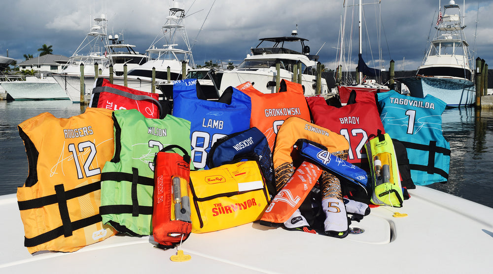ThrowRaft - NFL Player Life Jackets and Other Flotation Devices